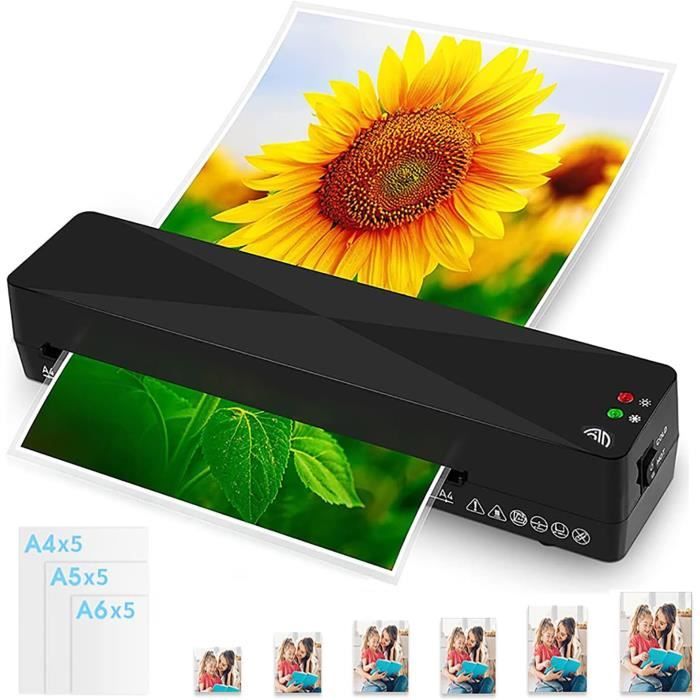 Machine à plastifier - HYKJSIDE - A4 - 320 mm/min - Préchauffage rapide ...