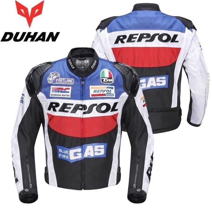 DUHAN Moto GP Blouson Moto REPSOL Blouson Motocross Blouson Racing ...