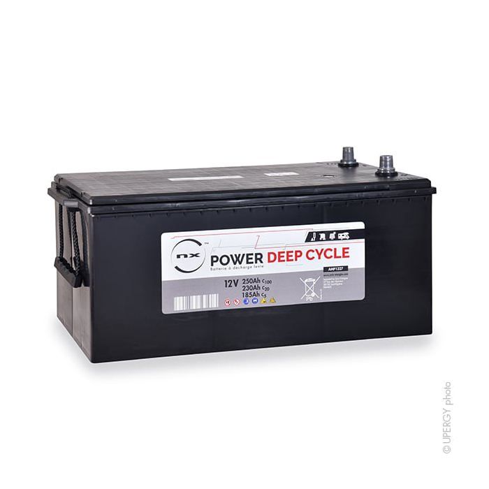 NX - Batterie traction NX Power Deep Cycle 12V 230Ah Auto-NX ...