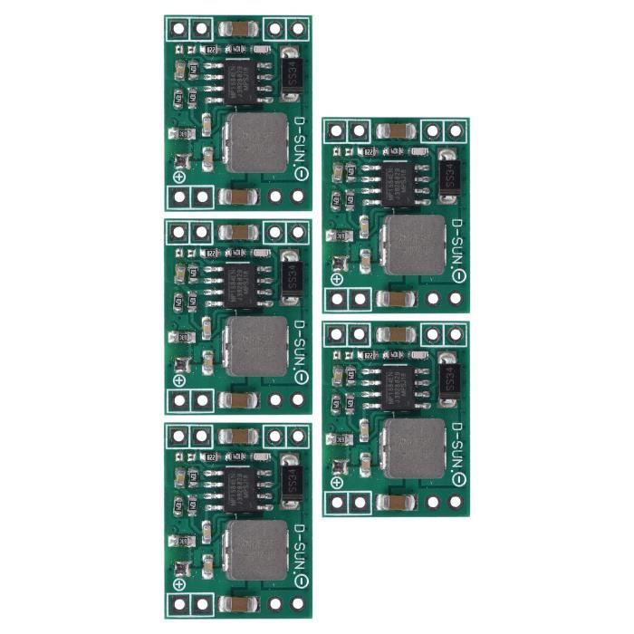 VBESTLIFE carte buck 3A 5 pièces Module d'alimentation Buck DC à DC 3A Buck Board pour ...