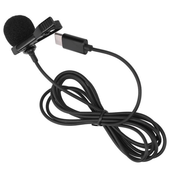 VBESTLIFE Microphone de type c Microphone à Revers à Cravate Microphone ... VBESTLIFE Microphone de type c Microphone à Revers à Cravate Microphone ...