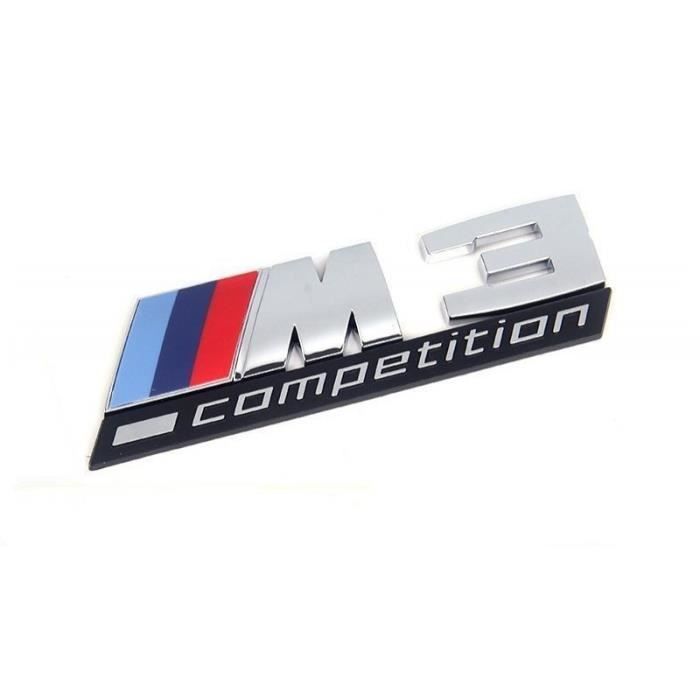Autocollant arrière Sticker M3 Competition pour voiture BMW - VODOOL ...