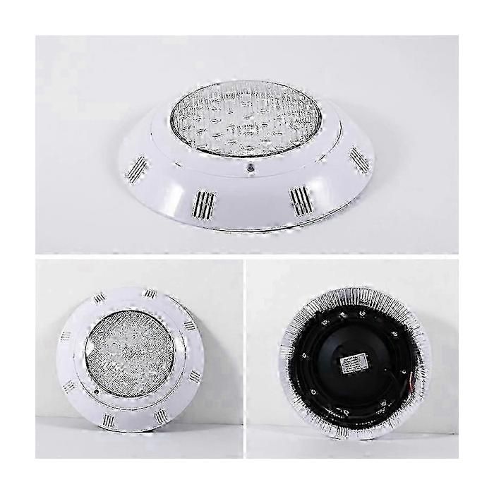 Lampe LED piscine RGB 35W avec télécommande, IP68 étanche, AC12V, 7 ...