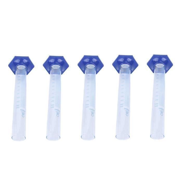 HAOLIP-cylindre de mesure gradué Eprouvette graduée éprouvette en verre ...