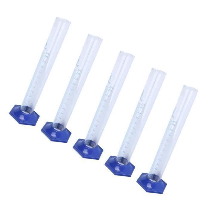 HAOLIP-cylindre de mesure gradué Eprouvette graduée éprouvette en verre ...