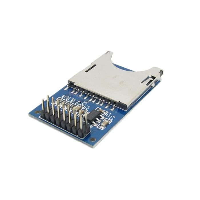 Lecteur Carte SD Card Module Slot Socket Reader ARM MCU pour ARDUINO ...