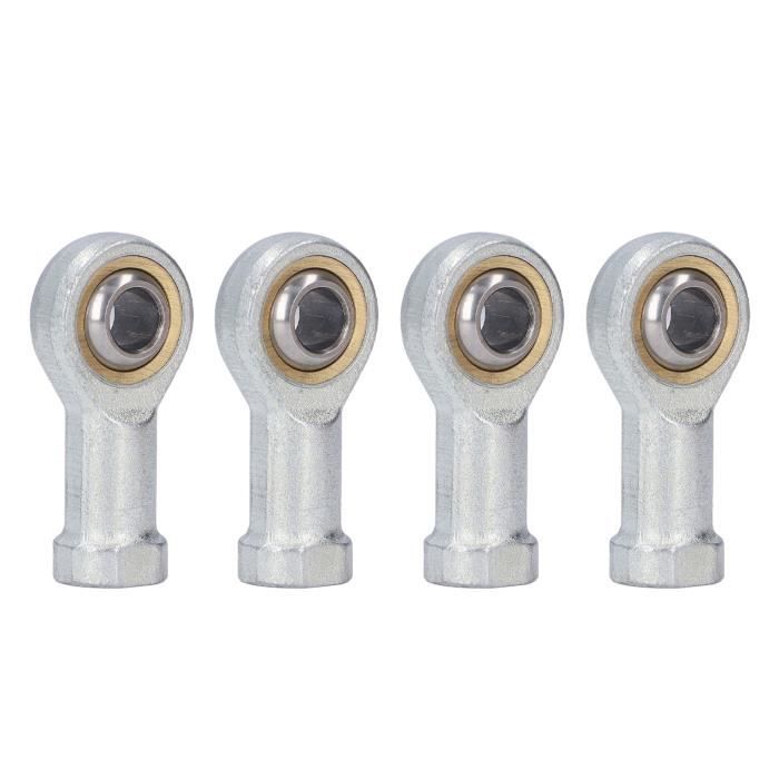 JIE Roulement D'Extrémité De Tige Roulement À Filetage Femelle 4 Pièces Métriques Embouts À ...