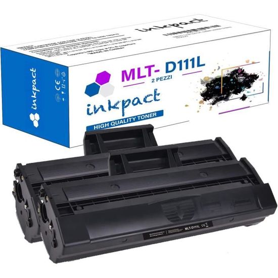 MLT-D111L Toner avec puce compatible pour Samsung D111S - D111L ...