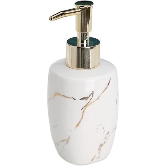 Distributeur De Savon Luxe Imitation Marbre Texture Hôtel Shampooing ...