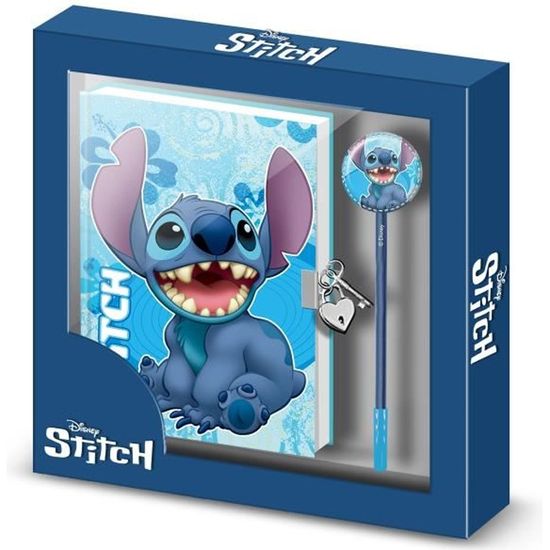 Journal avec Chaîne + Stylo Fa - Lilo et Stitch Aloha - Multicolore One ...