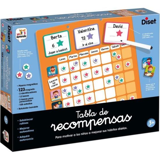 Table De Récompenses-Jeu Éducatif Pour Encourager Un Bon Comportement ...