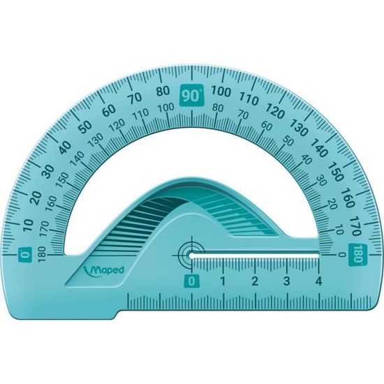 Rapporteur Incassable Plastique Ergonomique et Résistant, repérage ...