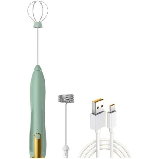 Mousseurs À Lait Rechargeables Mélangeurs Boissons Portables Facile À Nettoyer À Mousse Café ...