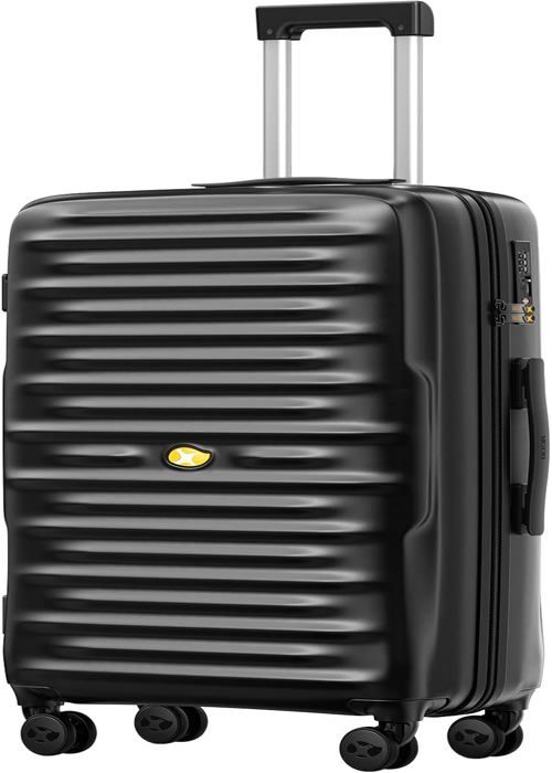 Valise Cabine 54L Trolley Rigide Valises De Voyage 4 Roulettes Doubles ...