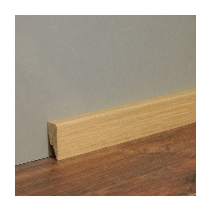 Plinthes Plinthes au sol Plinthe Taverone-9 73037 - Chêne naturel verni ...