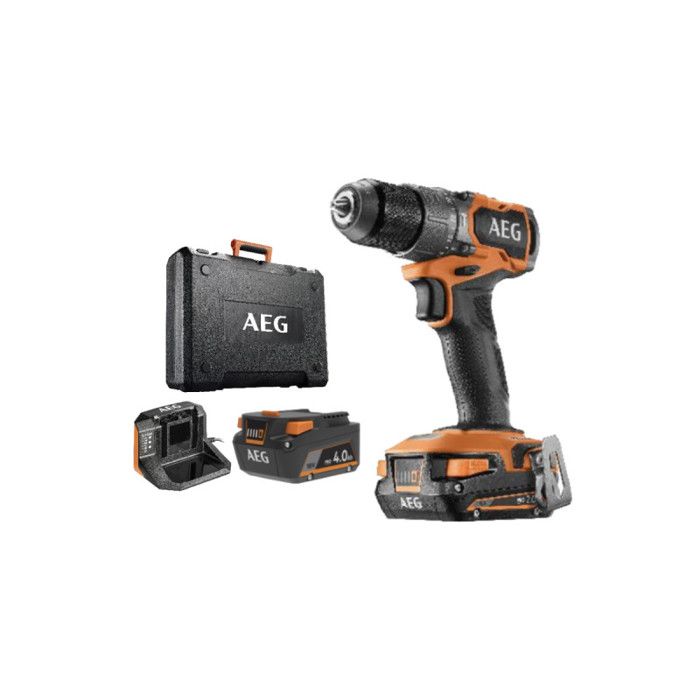 Perceuse-visseuse à percussion - AEG POWERTOOLS - BSB18SBL2-X02C - 18V - Brushless - 2 batteries ...