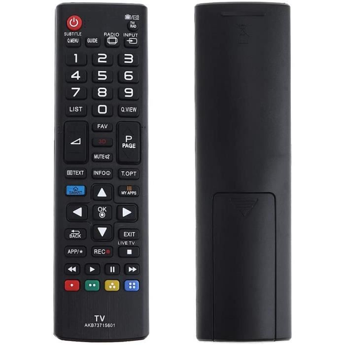 Télécommande universelle AKB73715601 pour LG, pour télécommande Smart ...