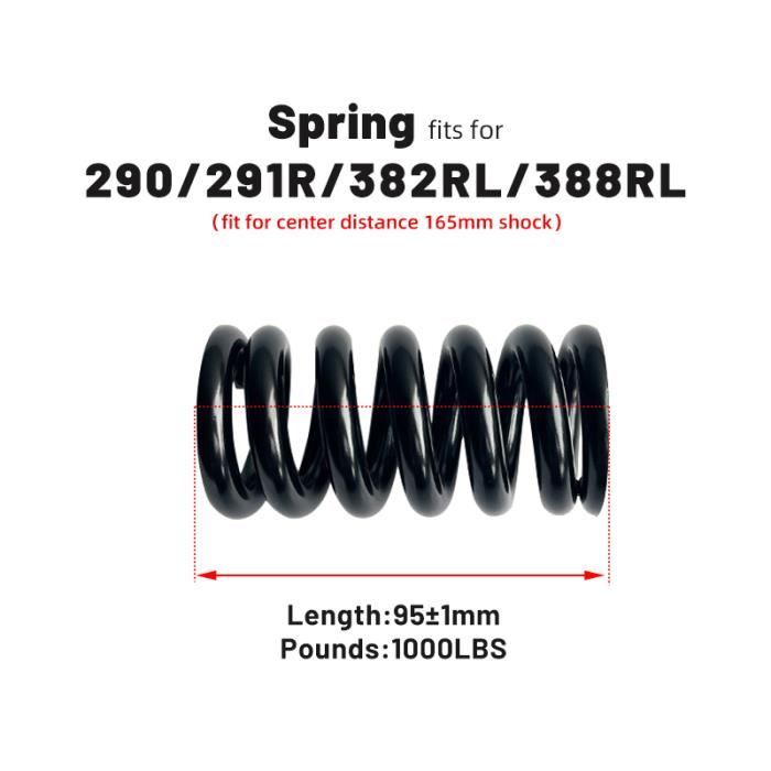 95 mm-1000lbs - Ressort Hydraulique De Forme Ks Exa Pour Amortisseur ...