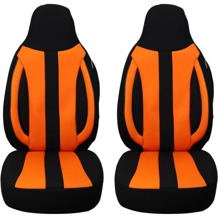 Lot de 2 Housses de siège de Voiture compatibles avec Honda Jazz 4 GR conducteur et Pas r à ...
