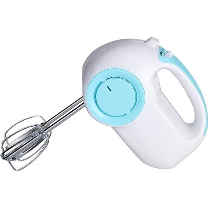 5 Vitesses Batteur à Main Électrique, 120W Mixeur Batteur Cuisine avec ...