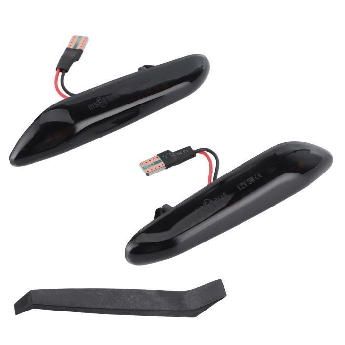 Sonew Feu de position latéral Clignotant Fender 3000K ambre LED ...