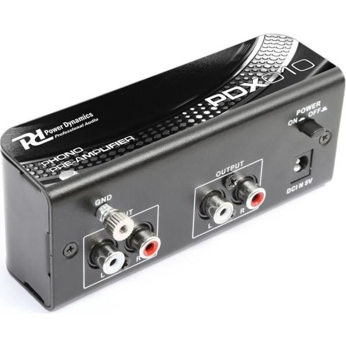 PRE AMPLIFICATEUR PREAMPLI PRE AMPLI PHONO RIAA 220V RCA PLATINE DISQUE ...