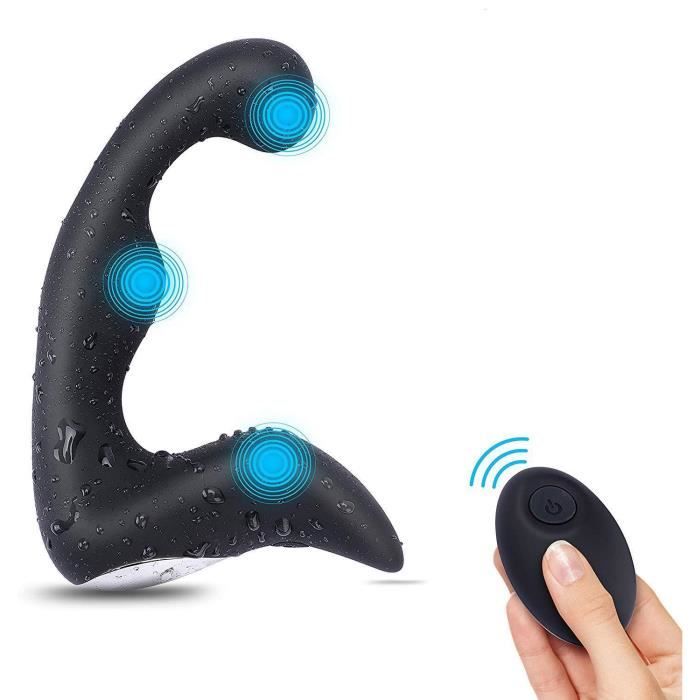 Vibrateur Anal - AUTREMENT - Masseur de Prostate avec Télécommande - Silicone Médical - Blanc ...