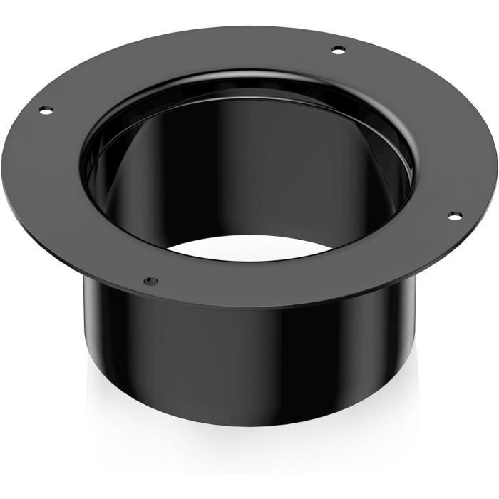 Bride À Souder 5 Pouces Tuyau De Ventilation Noir, Bride Murale En Abs ...