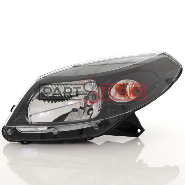 Phare avant gauche DACIA SANDERO STEPWAY 06/08 => fond noir ...