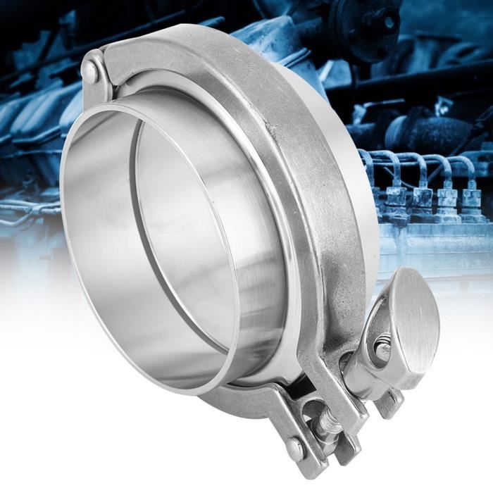 3 Pouces Clamp Union Set 76mm Pipe OD Quick Release Clamp Kit Ensemble ...