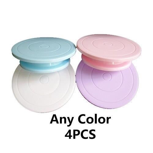 Gâteau plateau tournant moule gâteau plaque rotative ronde gâteau ...