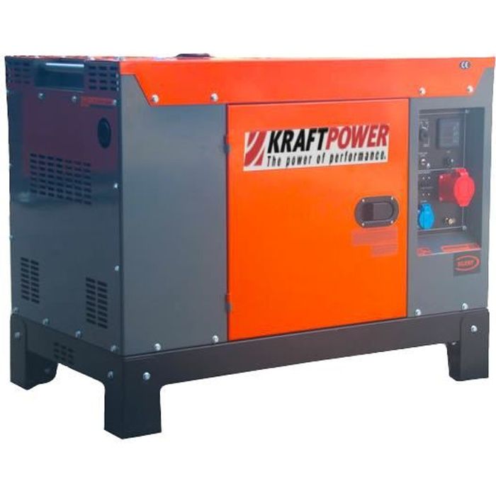 Groupe électrogène Diesel 16 KVA Triphasé Silencieux ATS + AVR ...