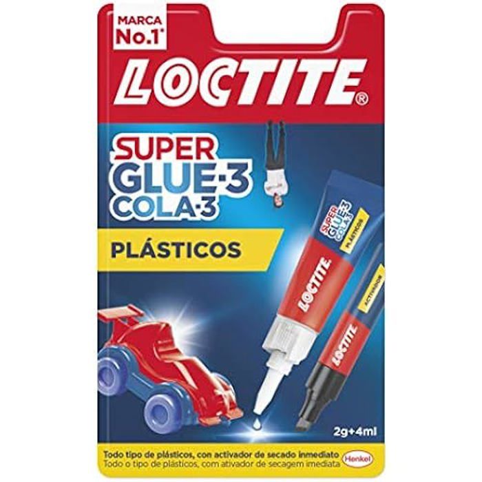 Colle instantanée - LOCTITE - Plastiques Difficiles - 4 ml - 2 gr ...
