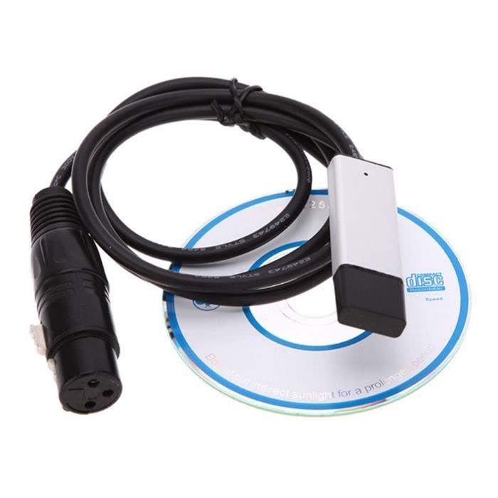 Interface USB Vers DMX 512 LED DMX512 Ordinateur PC ContrôLeur D ...