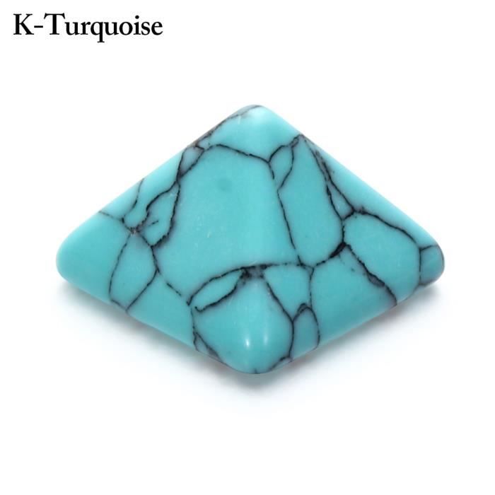 PIERRE VENDUE SEULE,A-K-Turquoise--Mini pyramide en pierre naturelle ...