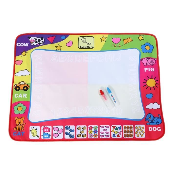 Tapis de dessin Doodle Mat ZJCHAO - 80x60cm - Peinture et griffonnage ...
