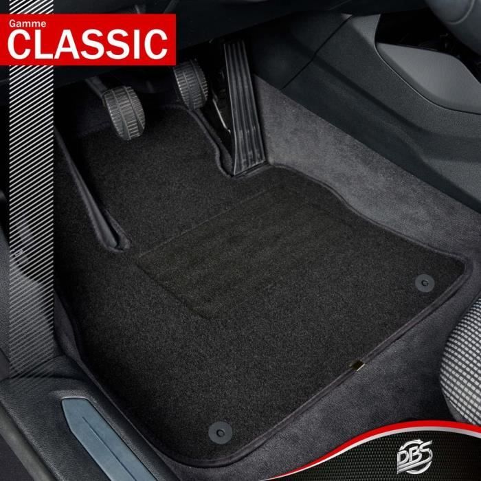 1763215 Tapis Auto - Sur Mesure - Tapis De Sol Pour Voiture - 3 Pièces - Antidérapant - Moquette ...