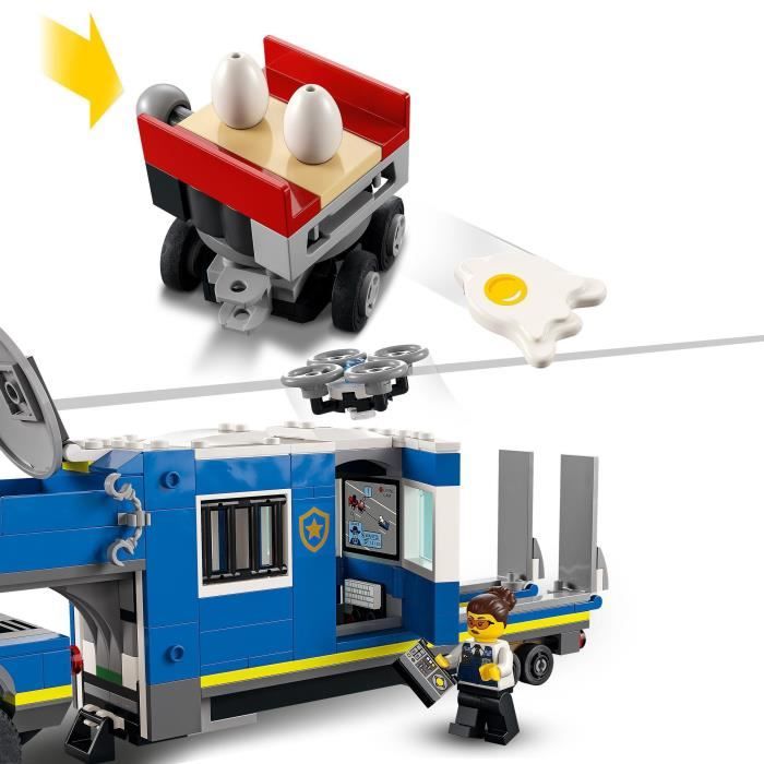LEGO 60315 City Le Camion de Commandement Mobile de la Police ...