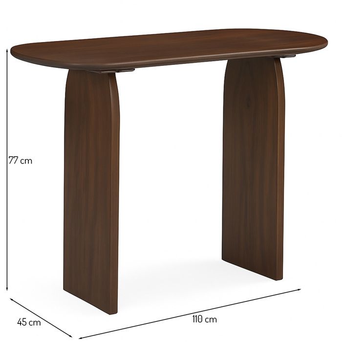 Eazy Living Table Console 110 cm Vanya Acacia - Cdiscount Maison
