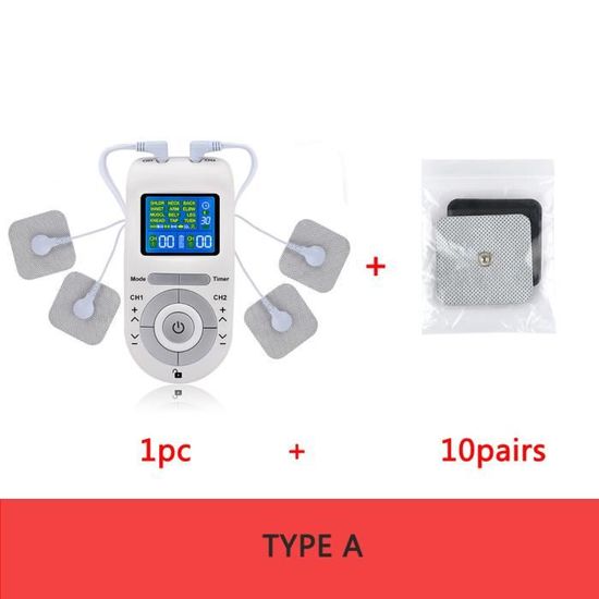 A2-Dizaines Machine Masseur Ems Masseur D'impulsion Électronique Nerf ...