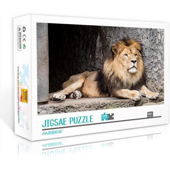 Mini Puzzle Adulte 1000 Pièces Lion Set Puzzle Diy Jouets Cadeaux ...