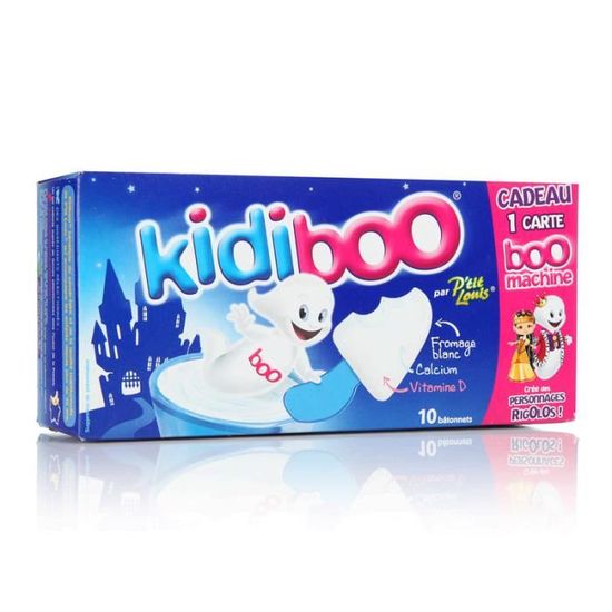 P'TIT LOUIS Fromage fondu Kidiboo x10 200g - Cdiscount Au quotidien