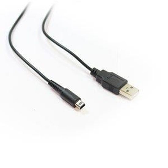 Câble USB - Nintendo - 3DS - Noir - Connectivité USB - Accessoire ...
