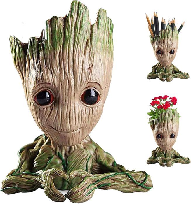 Baby Groot Pot De Fleurs Action Figurines Fashion Gardians Of The ...