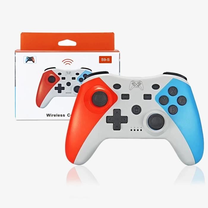 Manette de jeu - AIHONTAI - Turbo sans fil - Bluetooth - Compatible ...