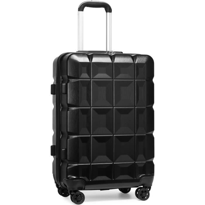 Valise Moyenne Rigide Abs Valise De Voyage A Roulettes Ultra Léger ...