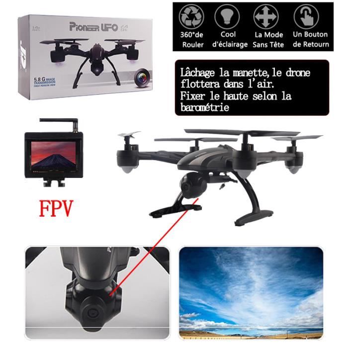 Drone cycle caméra avec les mode flottable et mode de fixer l'altitude ...