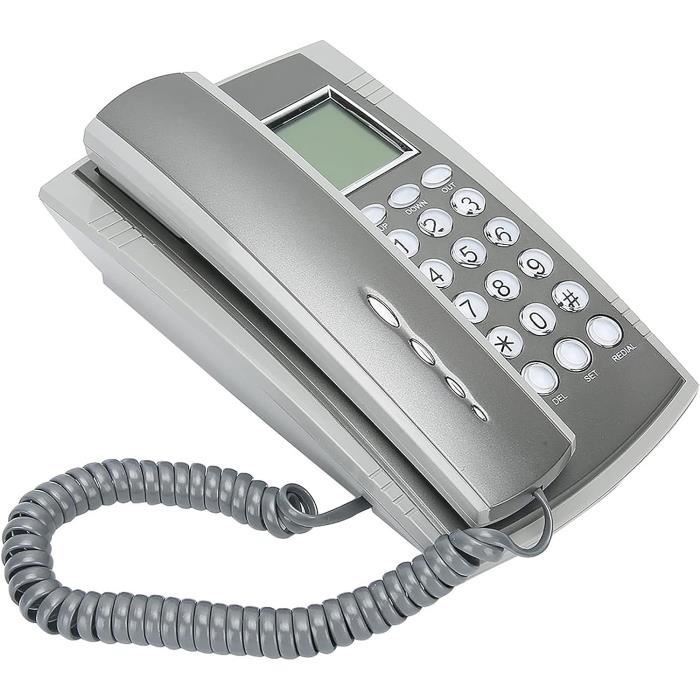 Téléphones Fixe Filaire,N.Nickx-071 Téléphone Rétro Pratique Pour La ...