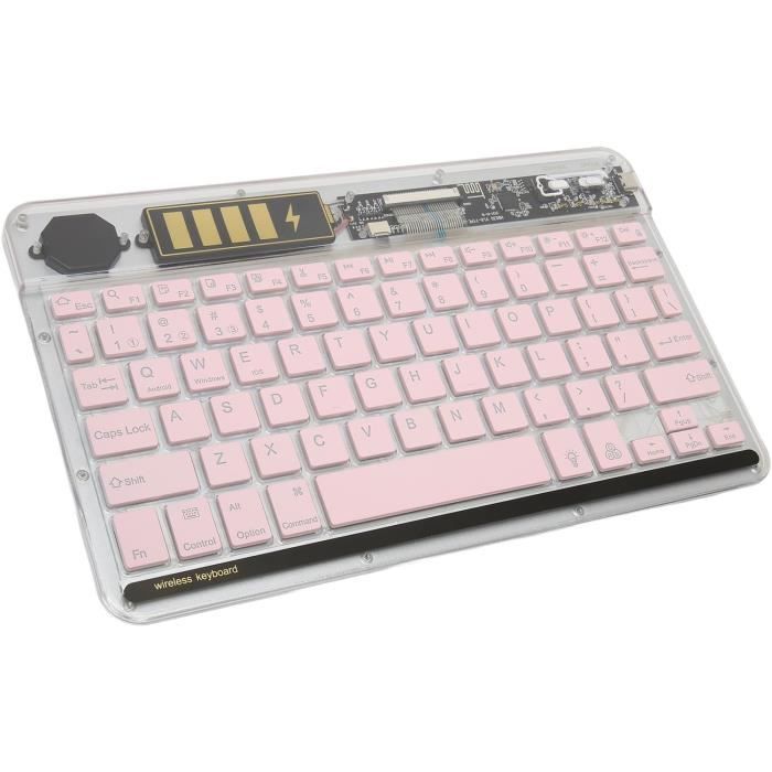Clavier De Tablette 10 Pouces Clavier Sans Fil Agrandi Rétro-Éclairé ...