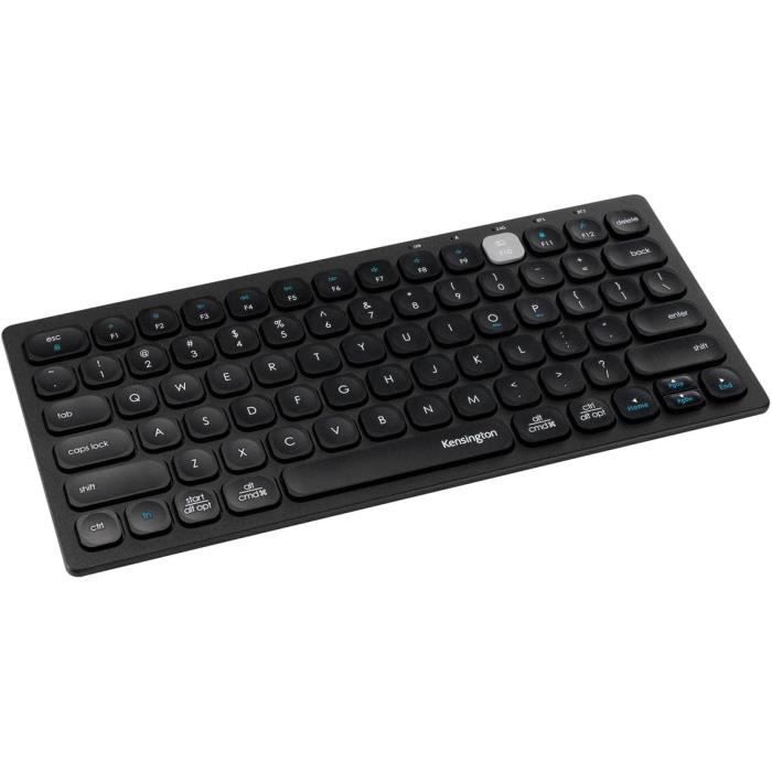K75502Fr Mini Clavier Azerty Sans Fil Compact Multi-Appareil Avec ...